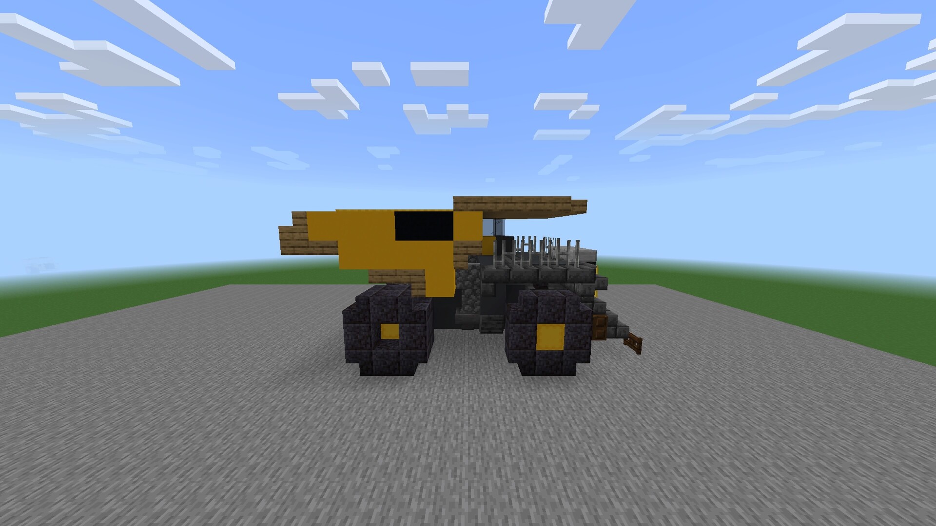 Volvo R100E Mining Truck Minecraft Map