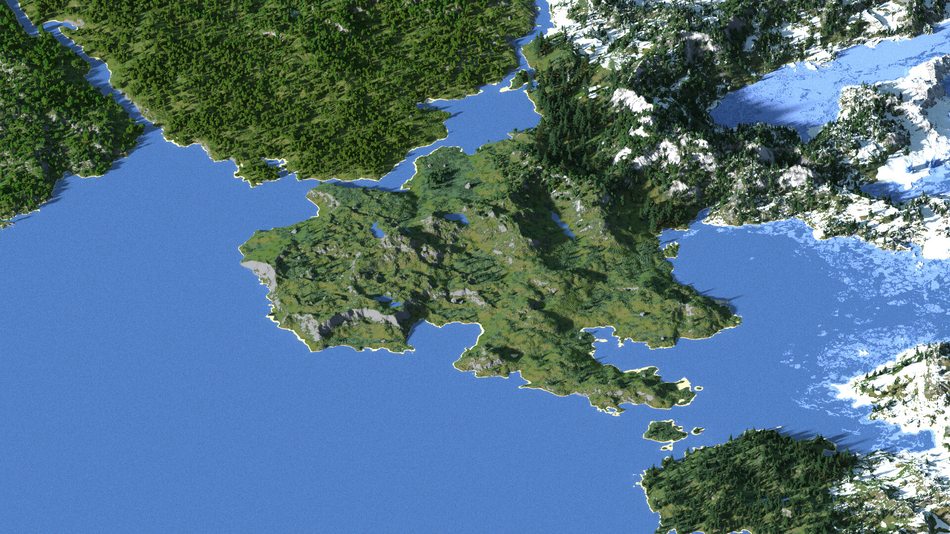 RPG World Codromel - [WorldPainter | Minecraft Map] Minecraft Map