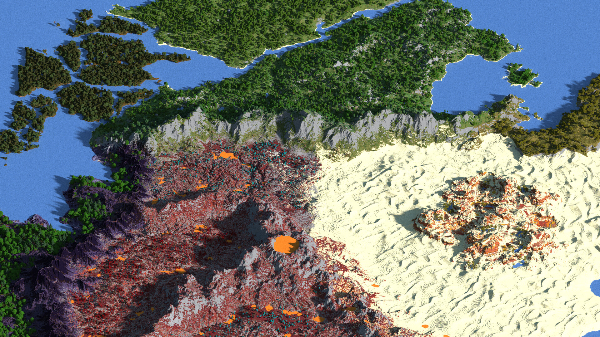 RPG World Codromel - [WorldPainter | Minecraft Map] Minecraft Map