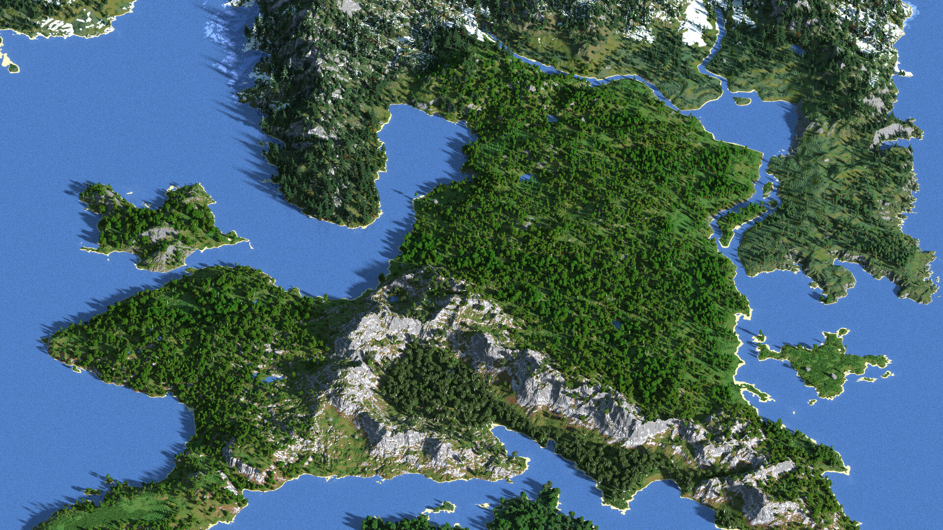 RPG World Codromel - [WorldPainter | Minecraft Map] Minecraft Map