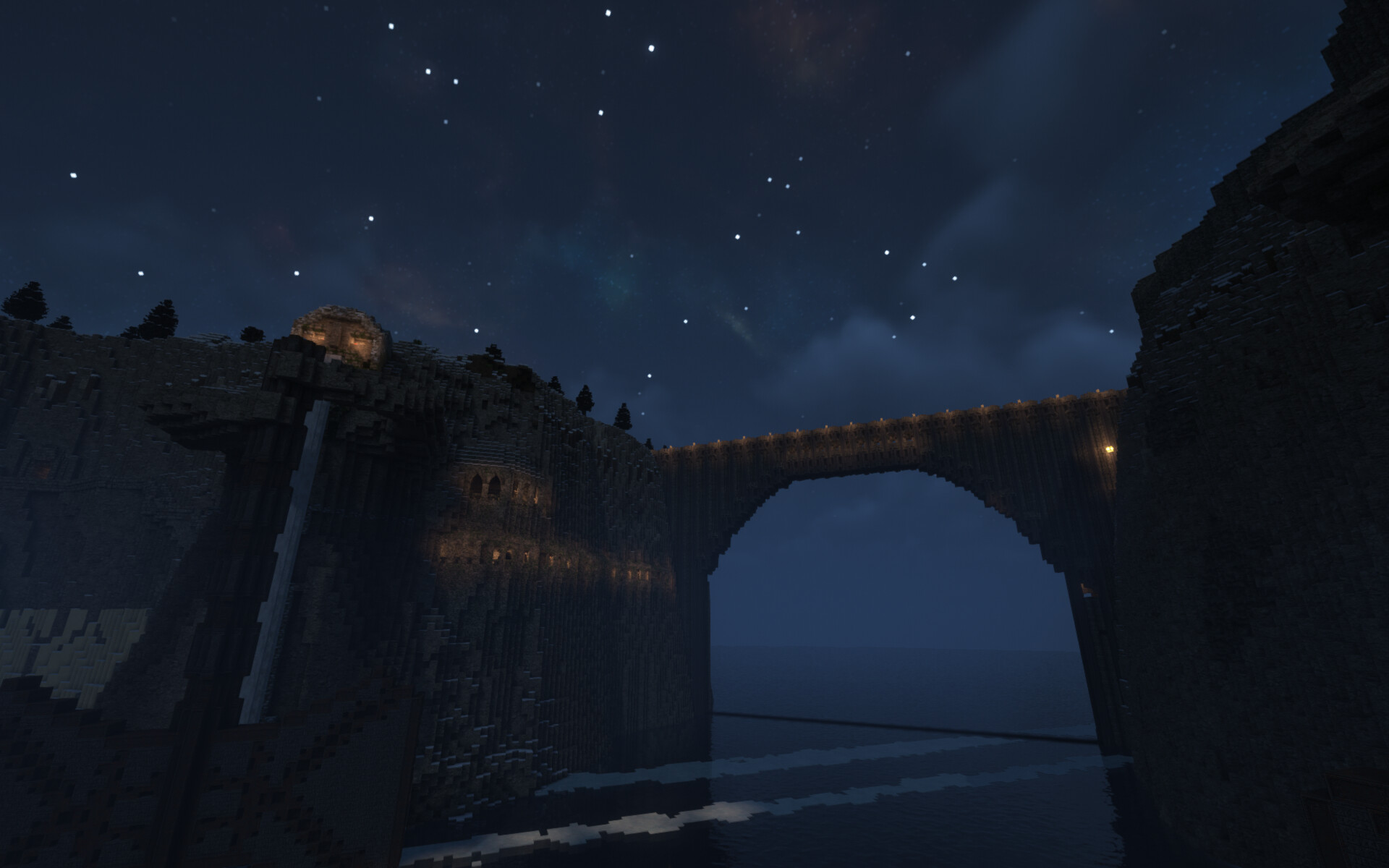 [FR][Créatif] Voici l'entrée de la caldéra de la citée naine Minecraft Map