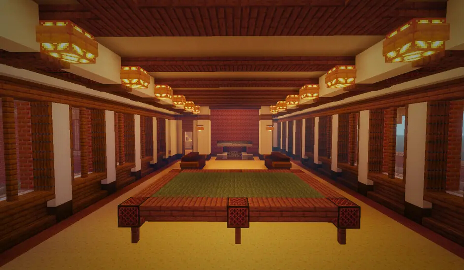 The Robie House in Minecraft Minecraft Map