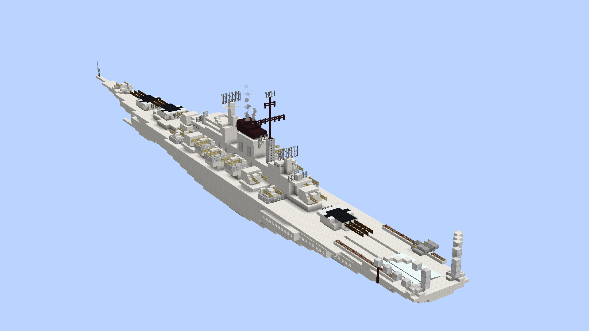 Star Warship Rochester Minecraft Map