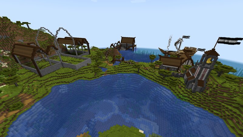 Full World Creation - Medieval - Steampunk - Fantasy. Build in the Better Minecraft Modpack. 1. ...