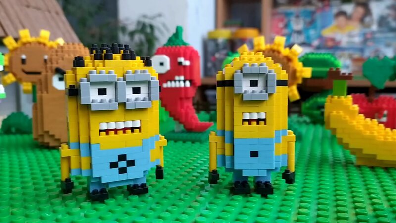 Minions + Plants vs zombies + Minecraft Minecraft Map