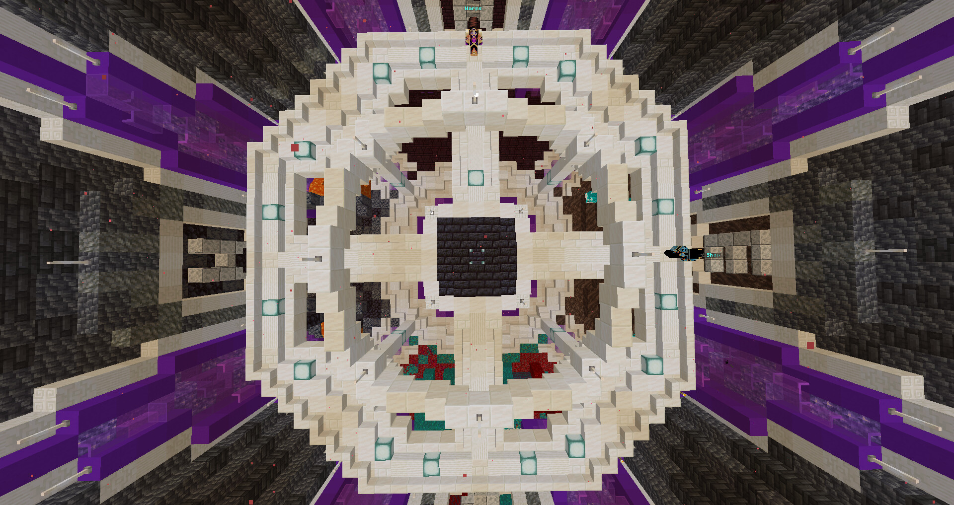 Small Nether Hub Minecraft Map