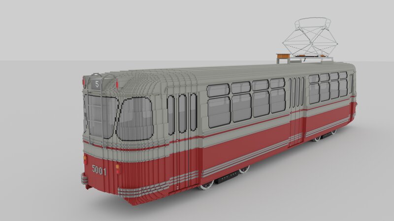 Tram LM 57 Minecraft Map