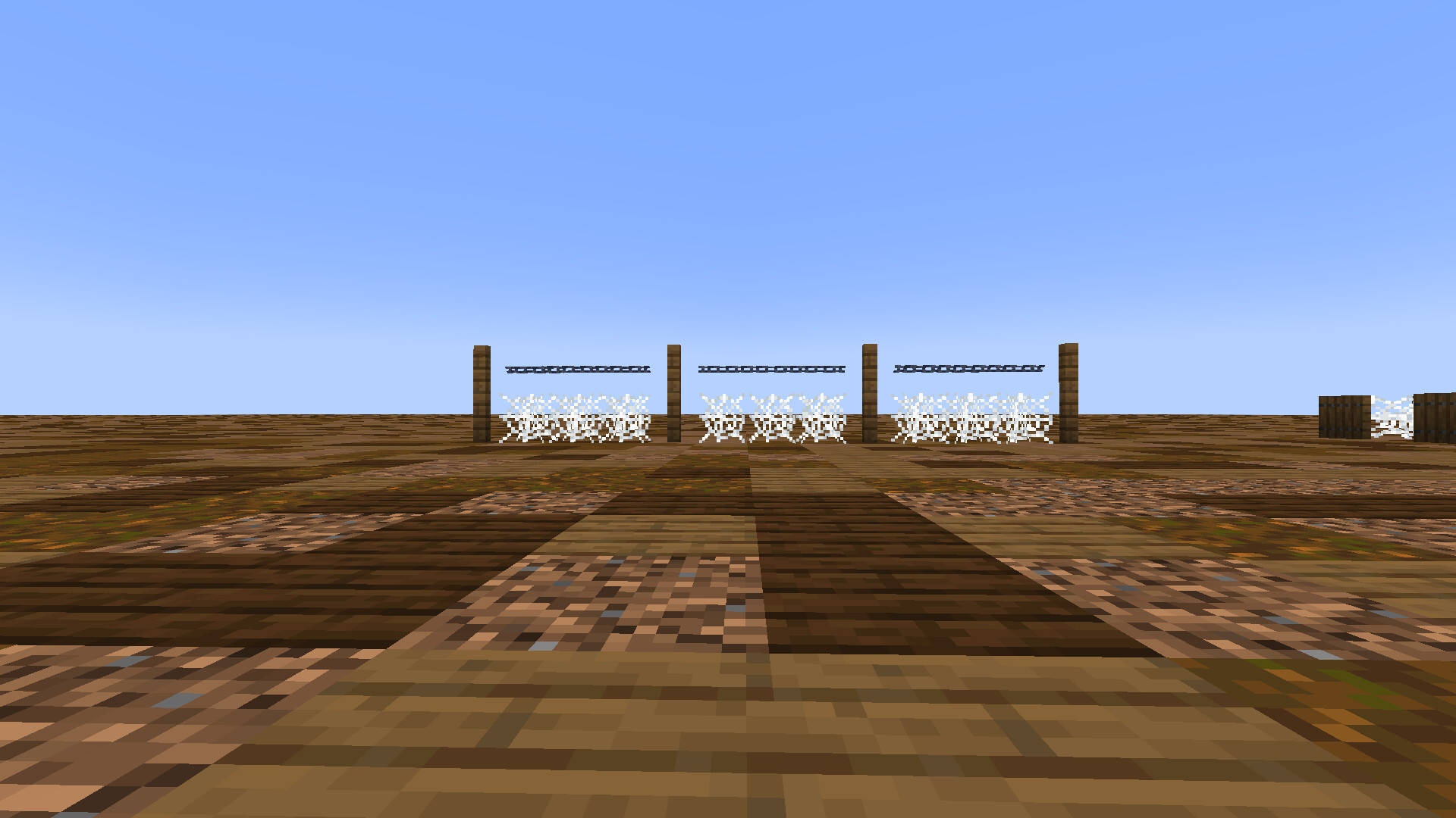 WW1 Barbed wire Design 2 Minecraft Map