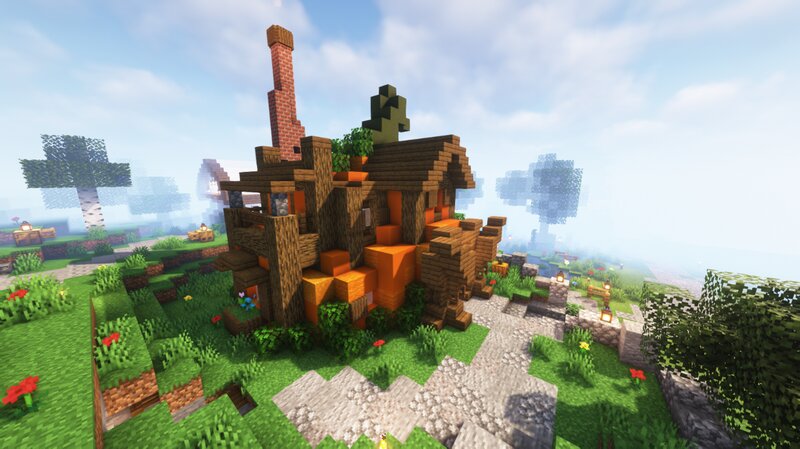 Pumpkin House Minecraft Map