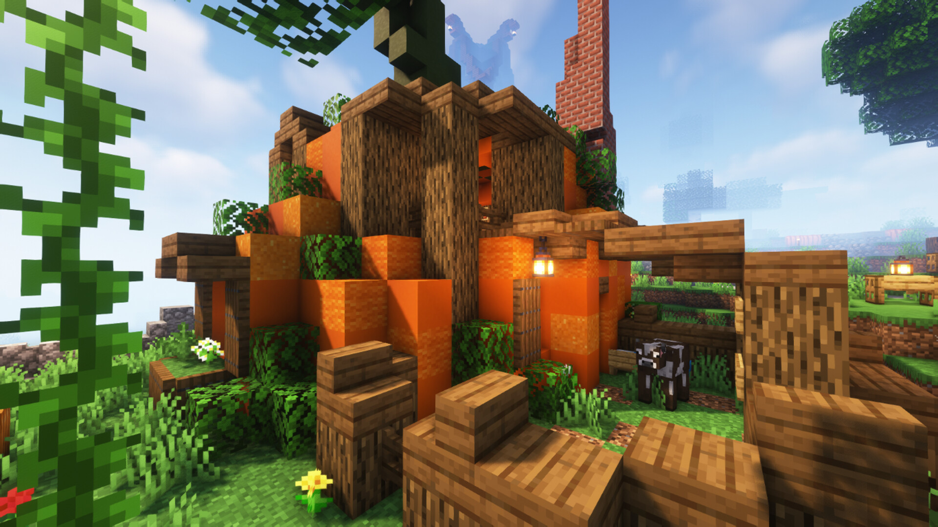 Pumpkin House Minecraft Map