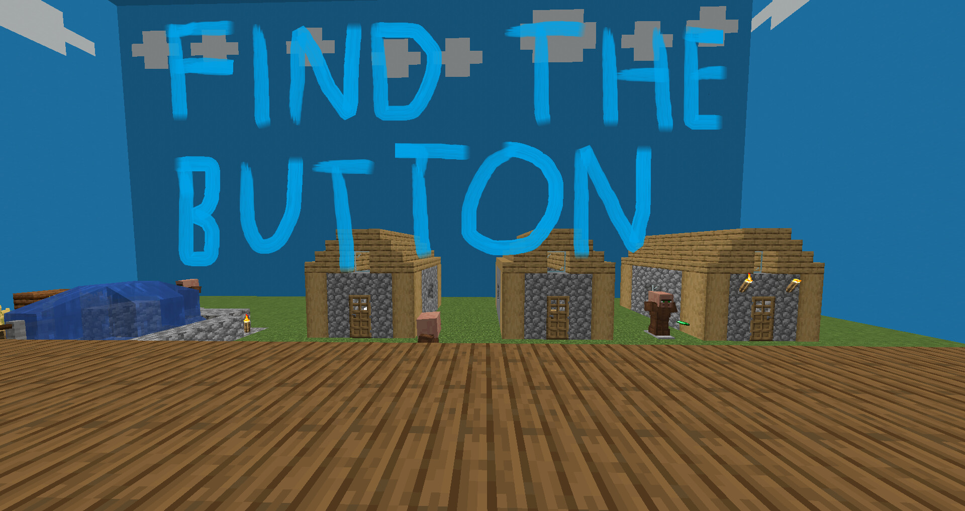 Find The Button Minecraft Map