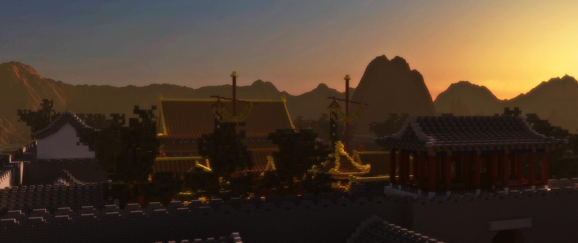 HUGE city of traditional Chinese style —— 渝陽城/Yuyang City Project ...