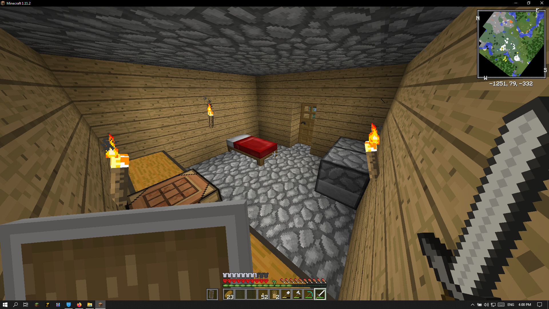 My 1.11.2 Hardcore Map---episode 1 Minecraft Map