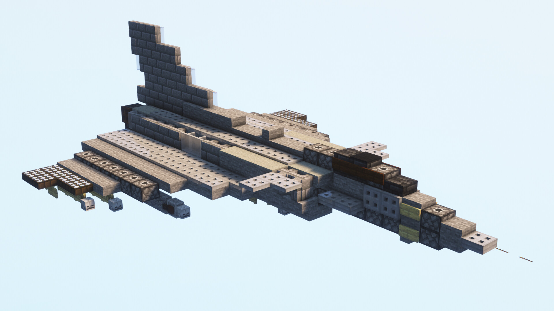 Dassault Mirage 4000 Minecraft Map