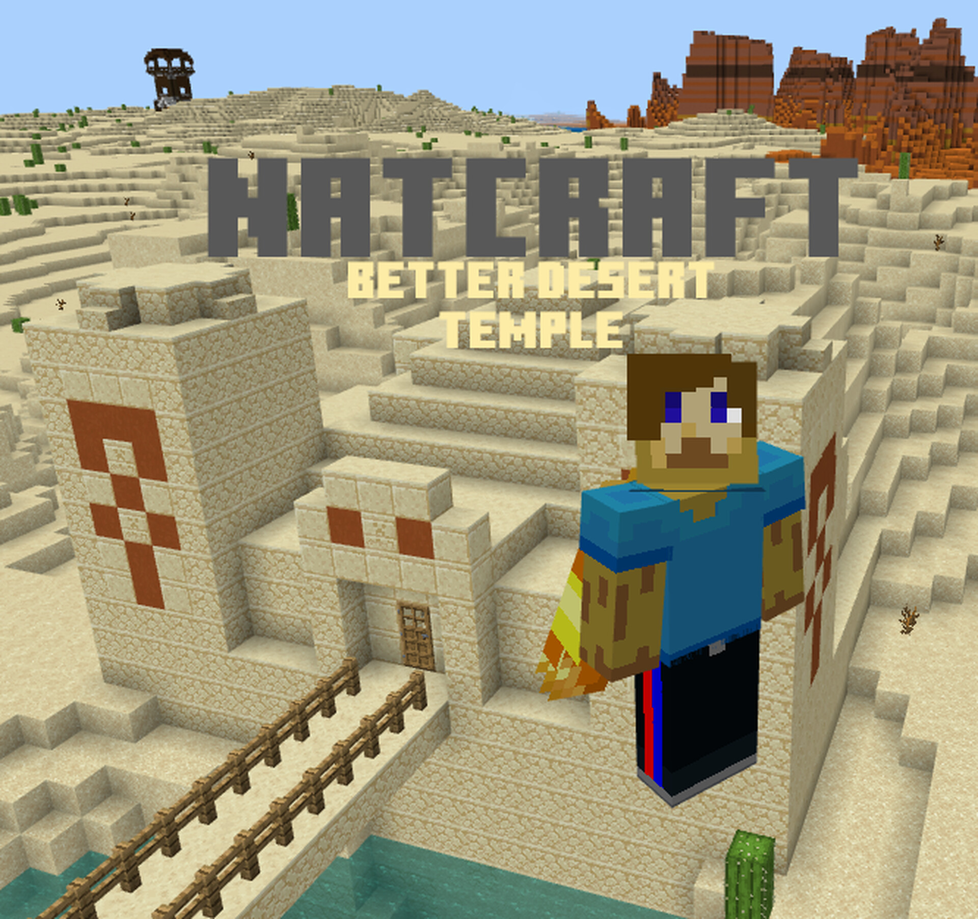 Better Desert Temple : Natcraft Minecraft Map