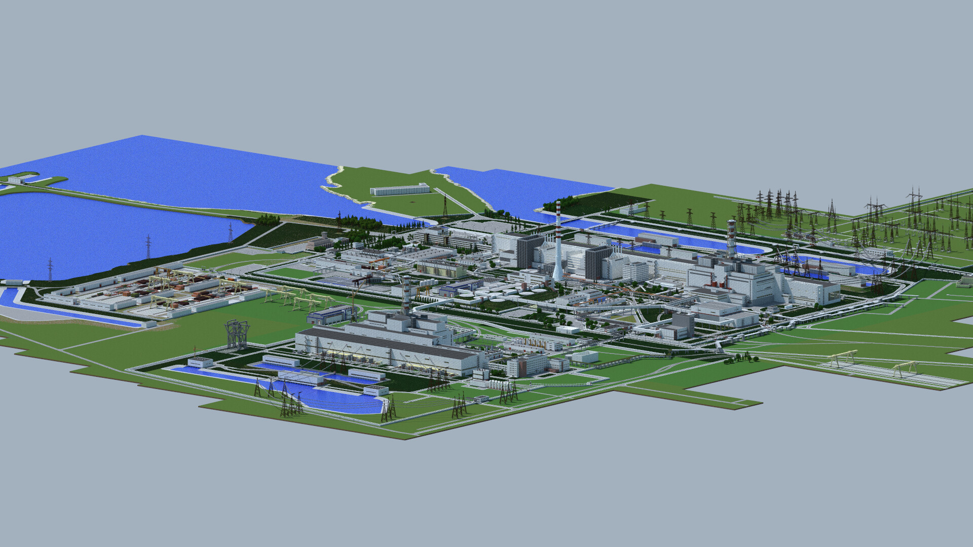 Kursk NPP Minecraft Map