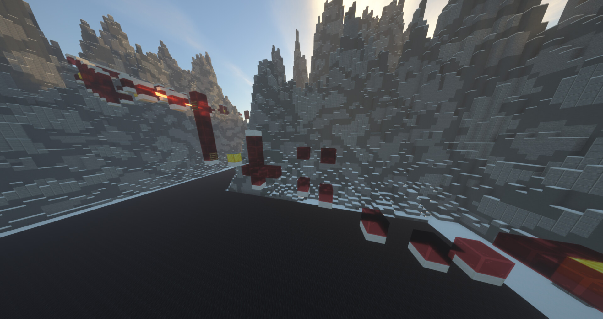 Speedrun Parkour - Mountain [Playable] Minecraft Map