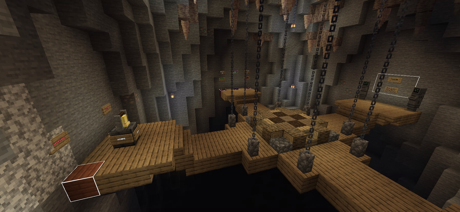 Cave In! Minecraft Map