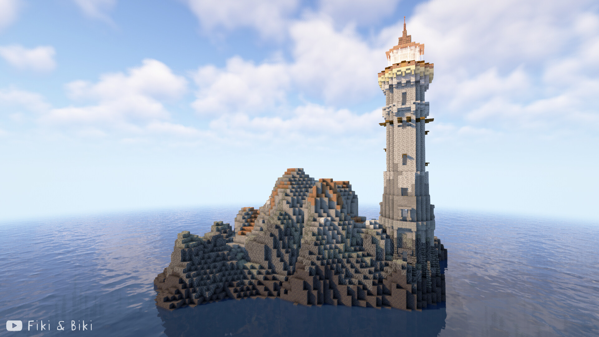 Lonely Island Lighthouse Minecraft Map