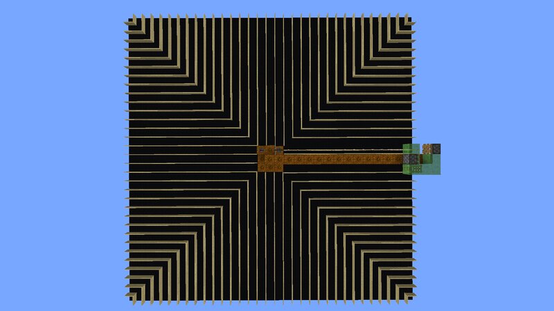 Disintegrating platform Minecraft Map