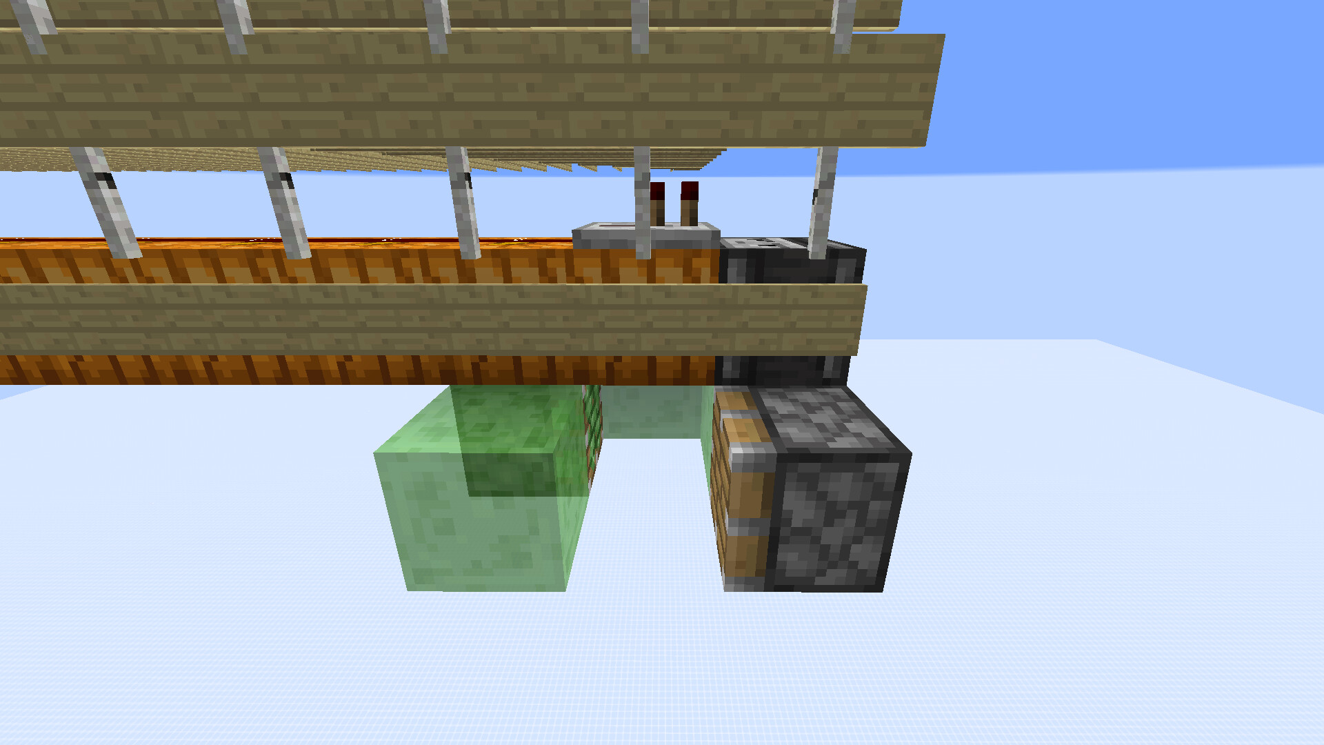 Disintegrating platform Minecraft Map