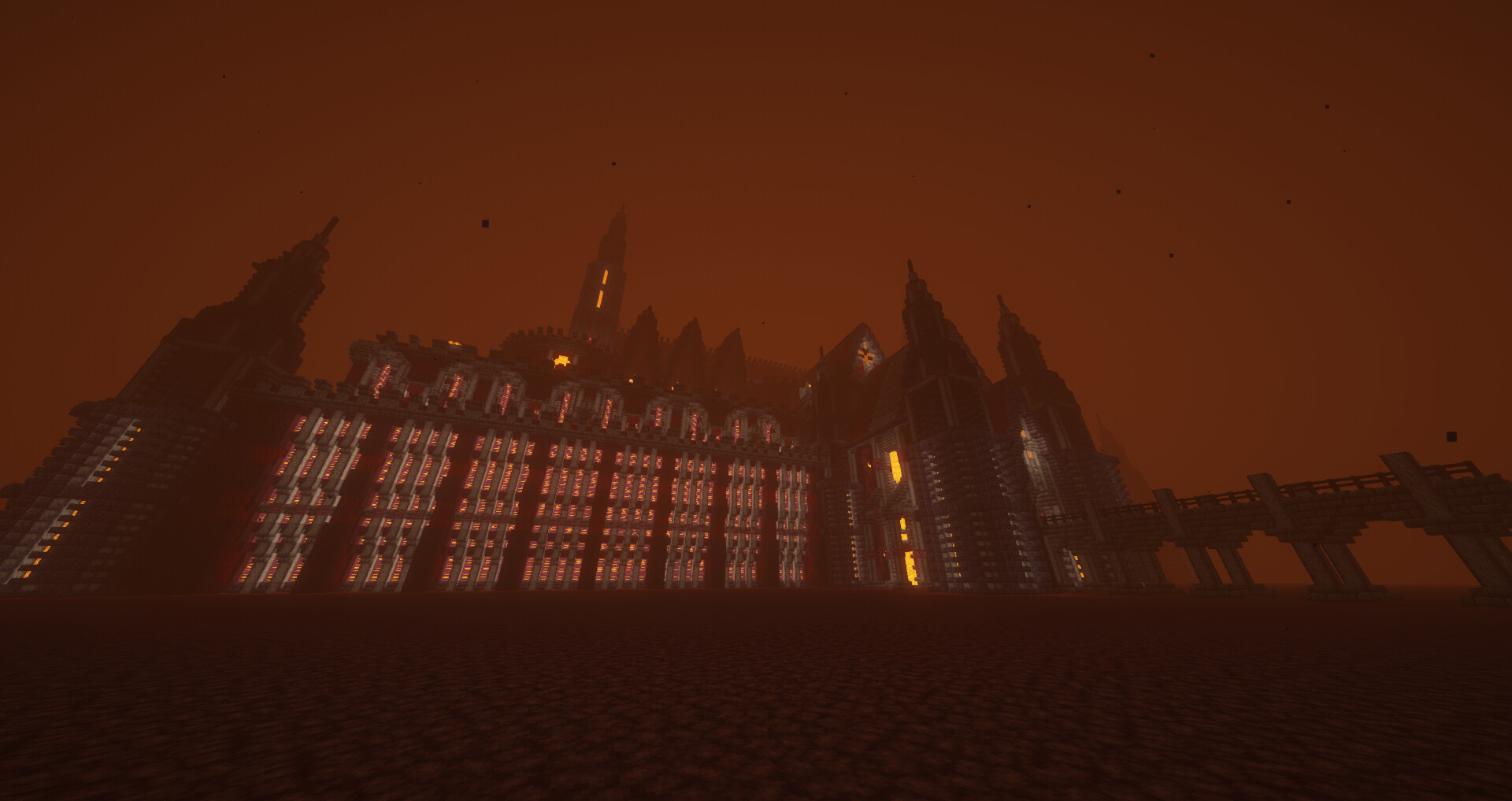 Nether Castle Minecraft Map