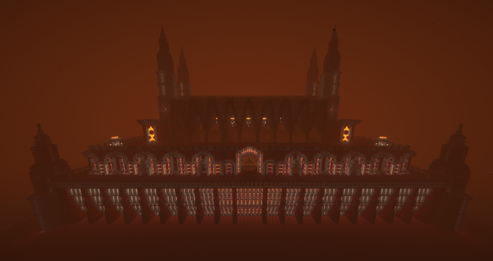 Nether Castle Minecraft Map