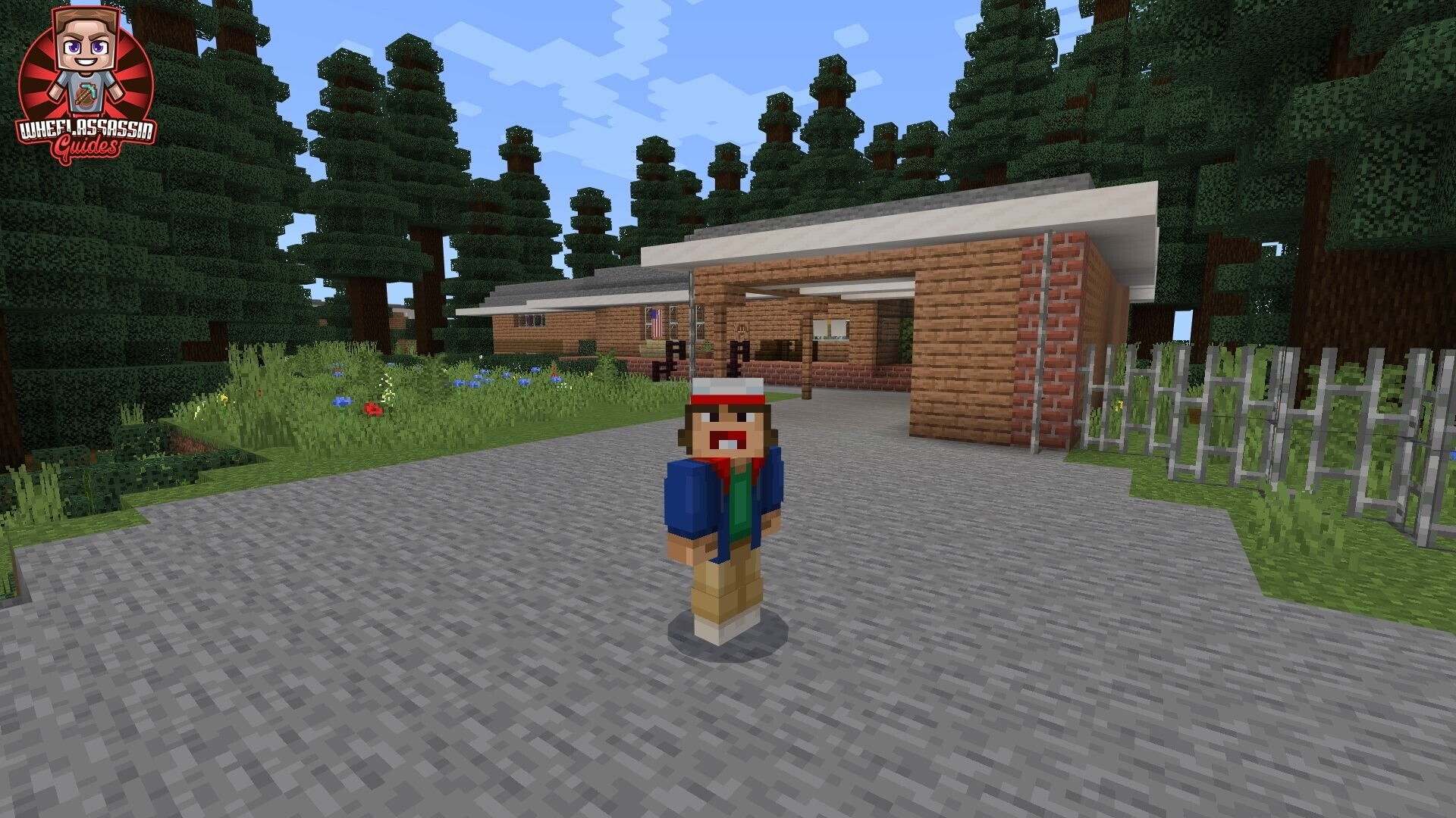 The Henderson House from Stranger Things!! Minecraft Map