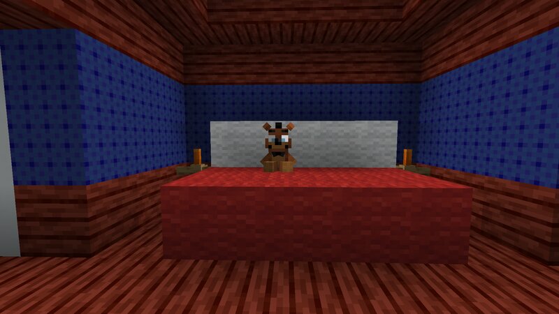 Fnaf 4 map Minecraft Map