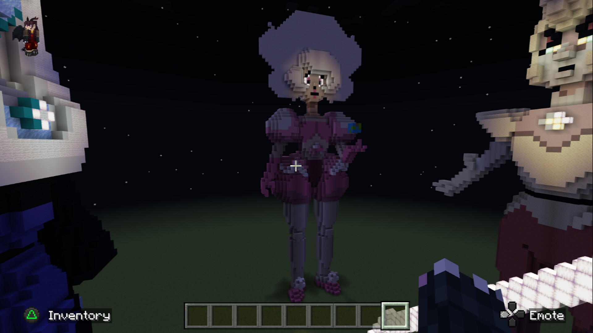 Diamond Statues Minecraft Map