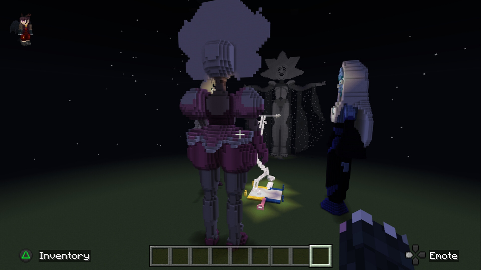 Diamond Statues Minecraft Map