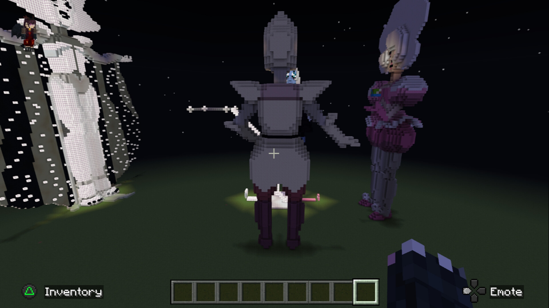 Diamond Statues Minecraft Map
