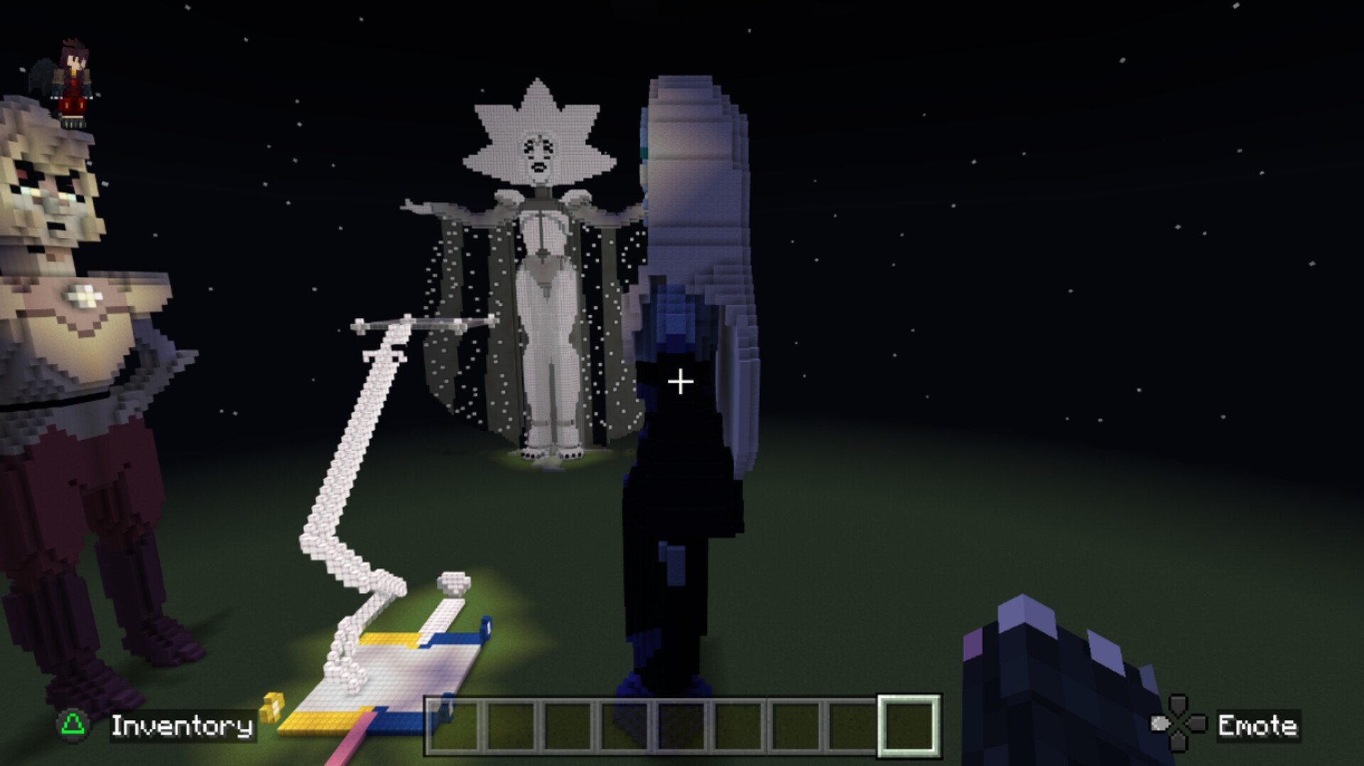 Diamond Statues Minecraft Map