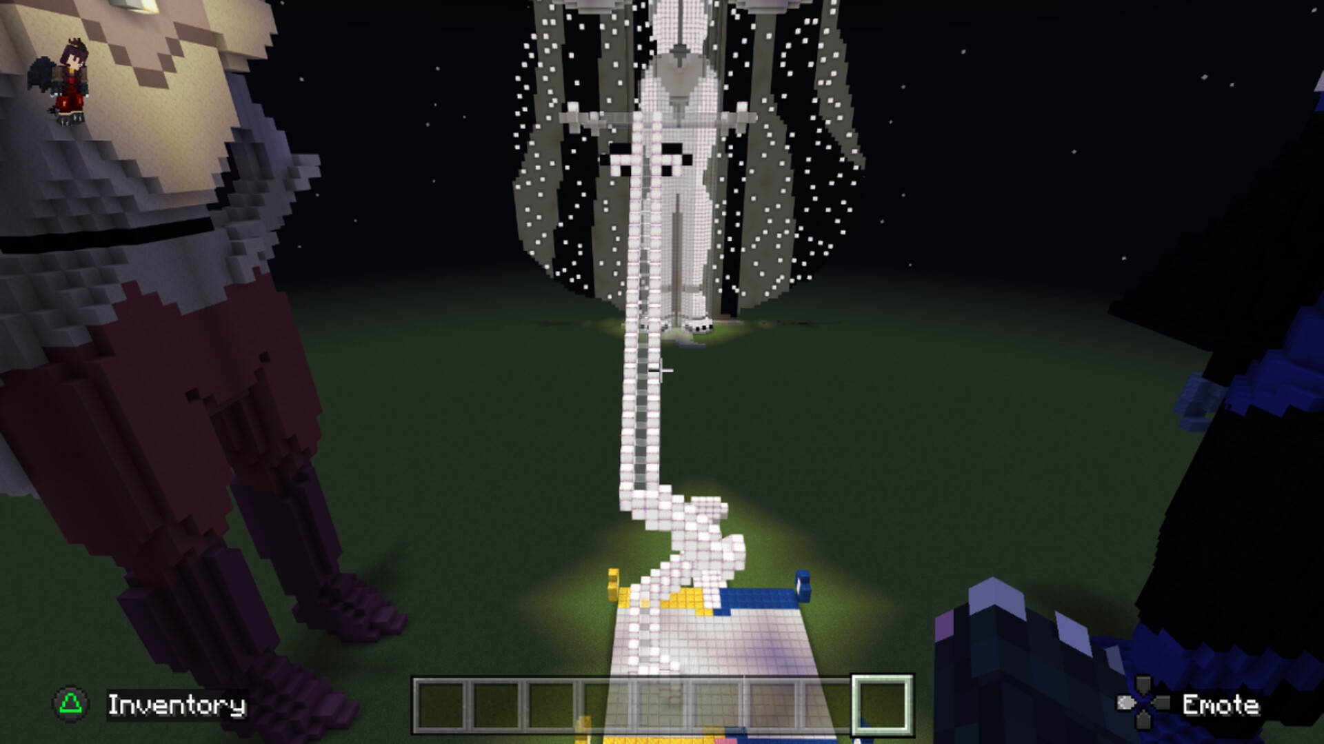 Diamond Statues Minecraft Map