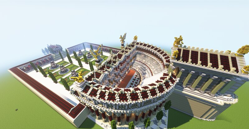 Theatre of Pompey / Roman Theater Minecraft Map