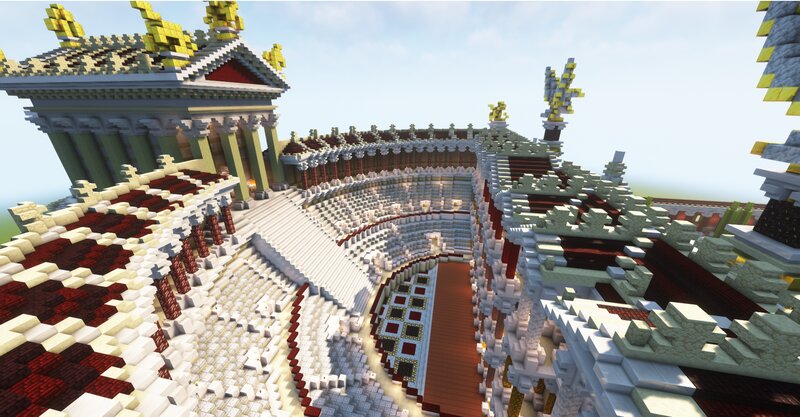 Theatre of Pompey / Roman Theater Minecraft Map