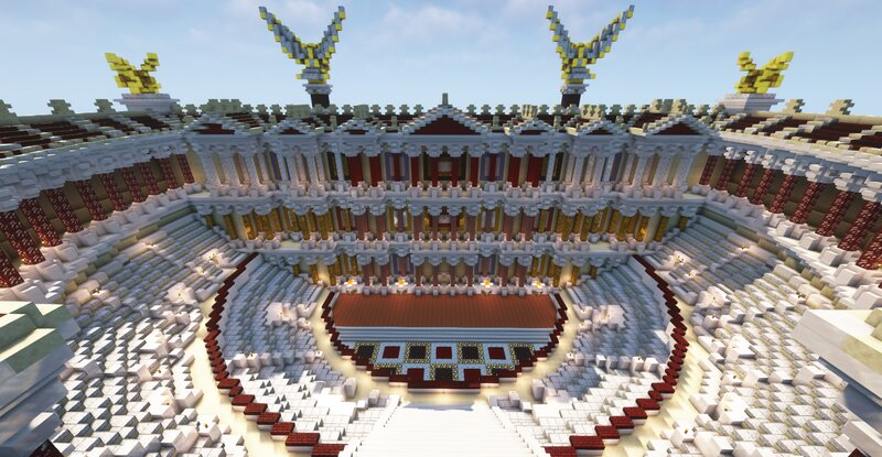Theatre of Pompey / Roman Theater Minecraft Map