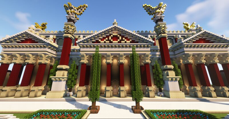 Theatre of Pompey / Roman Theater Minecraft Map