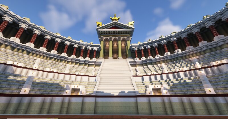 Theatre of Pompey / Roman Theater Minecraft Map