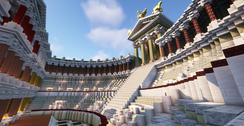 Theatre of Pompey / Roman Theater Minecraft Map