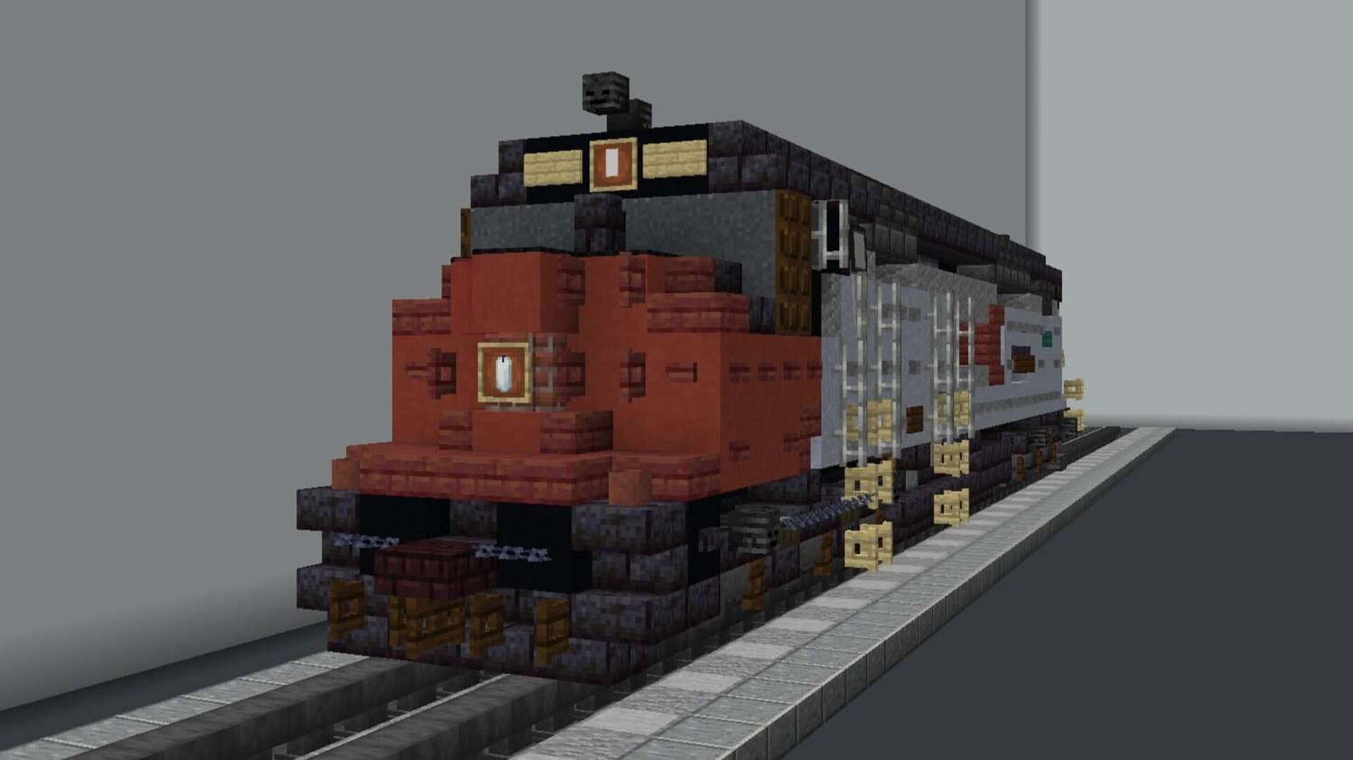 Minecraft Amtrak EMD SDP40F Diesel Locomotive Minecraft Map