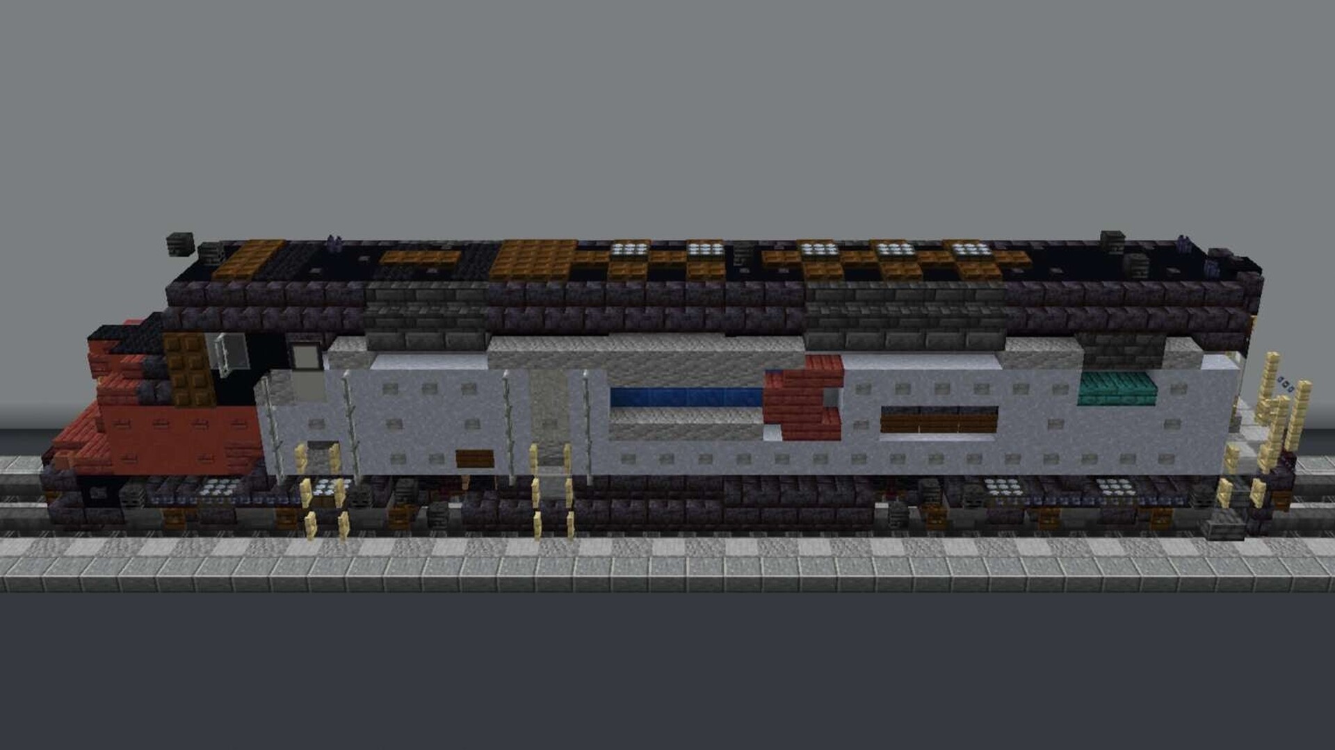 Minecraft Amtrak EMD SDP40F Diesel Locomotive Minecraft Map