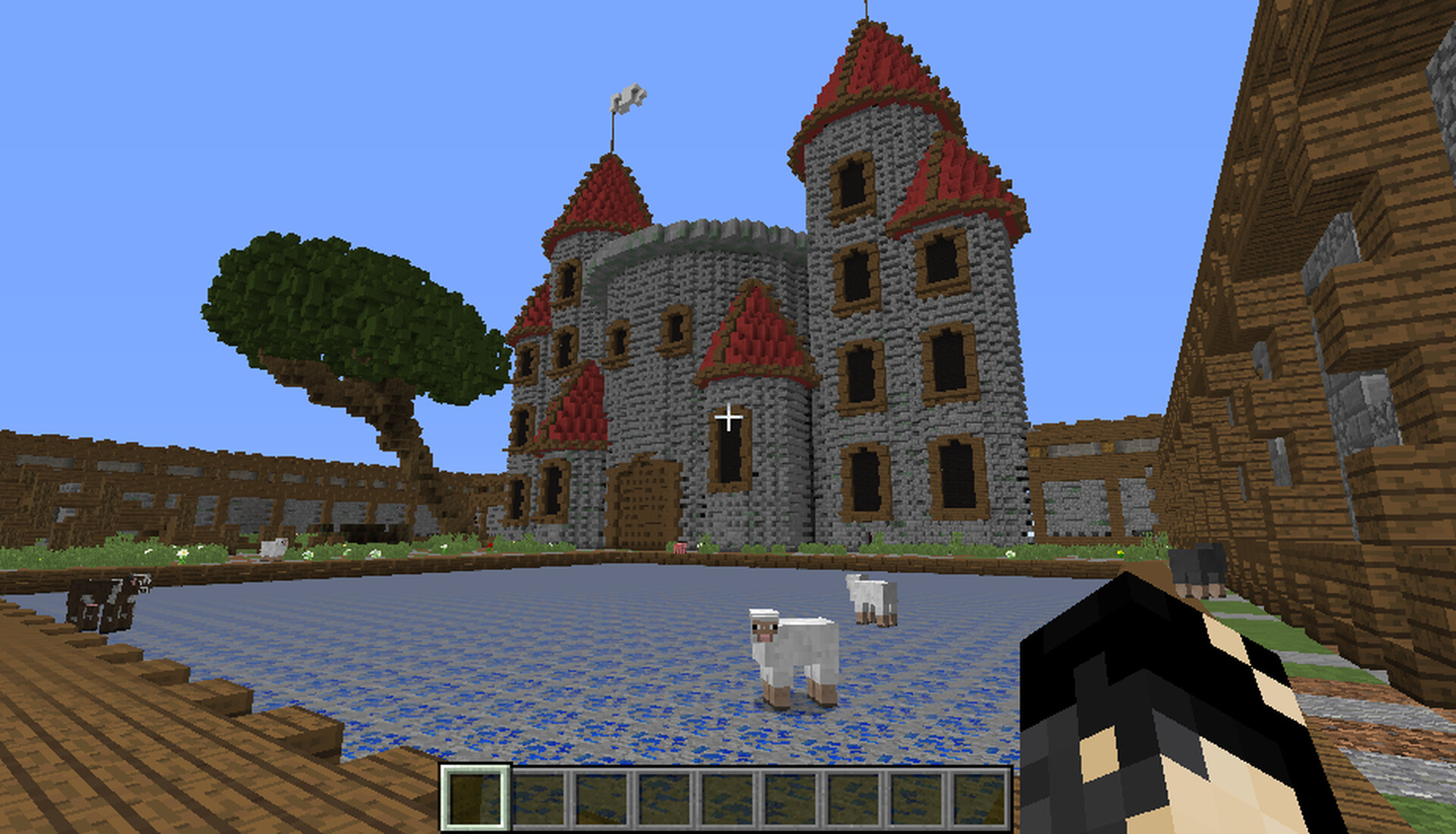 Mine/Shop/Castle/Spawn/lobby(adaptable) - Full PvP Minecraft Map