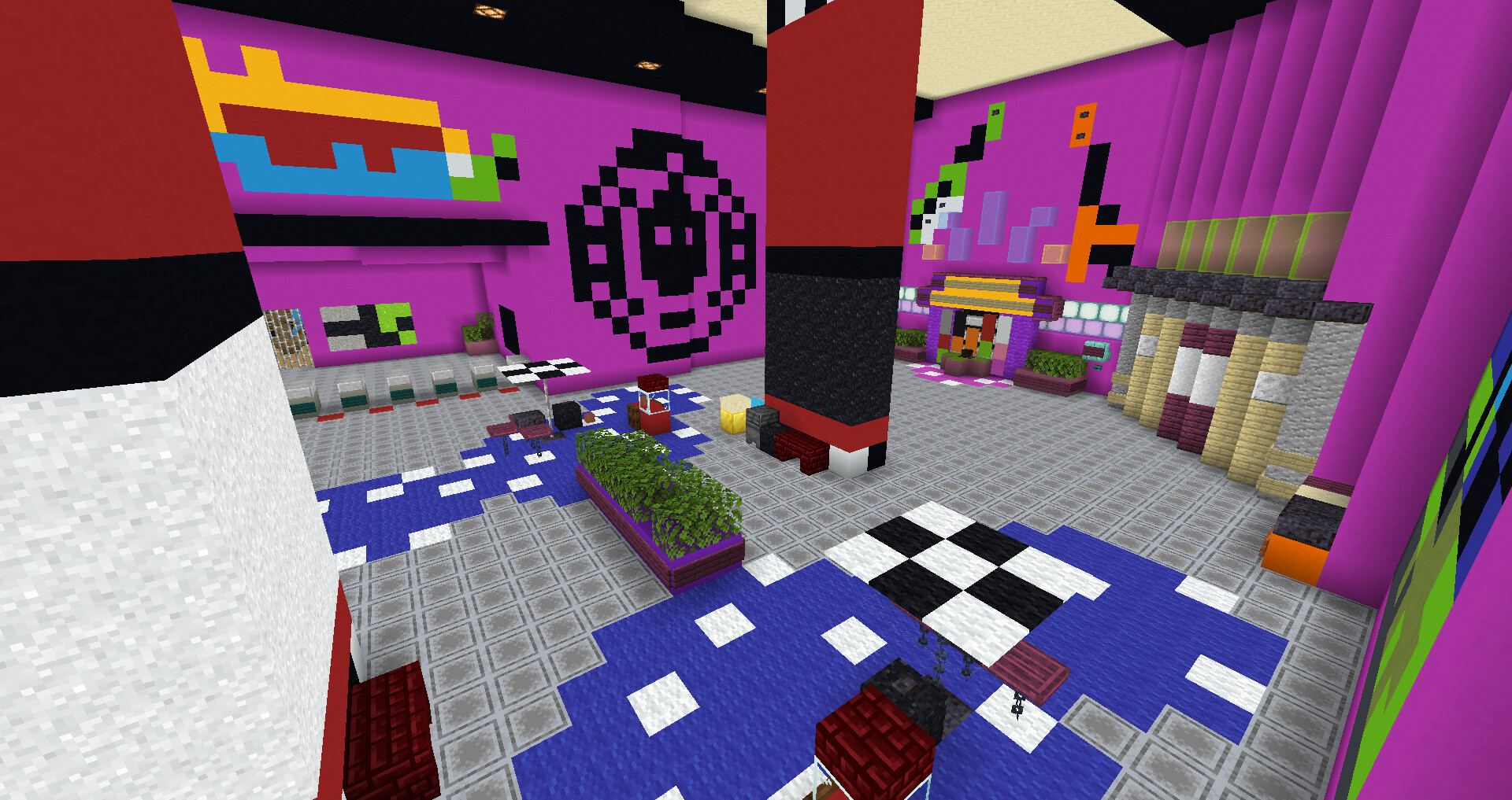 Freddy Fazbear's Mega Pizzaplex Minecraft Map