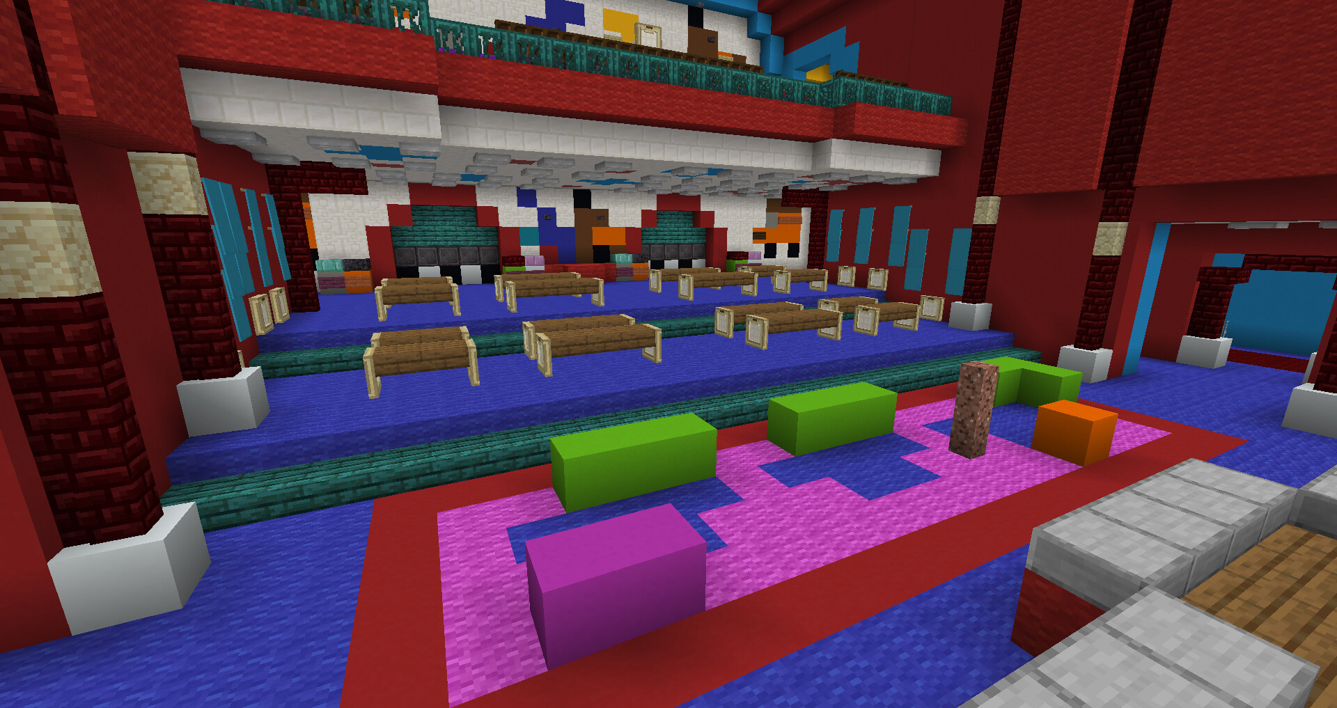 Freddy Fazbear's Mega Pizzaplex Minecraft Map