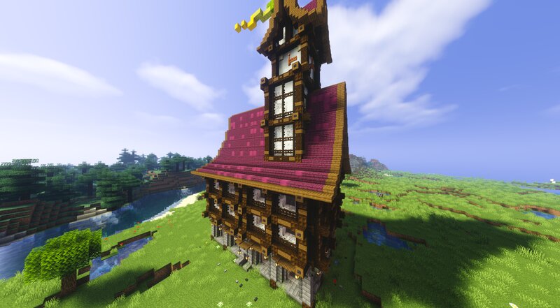 Medieval House #19 | Crimson Knights Minecraft Map