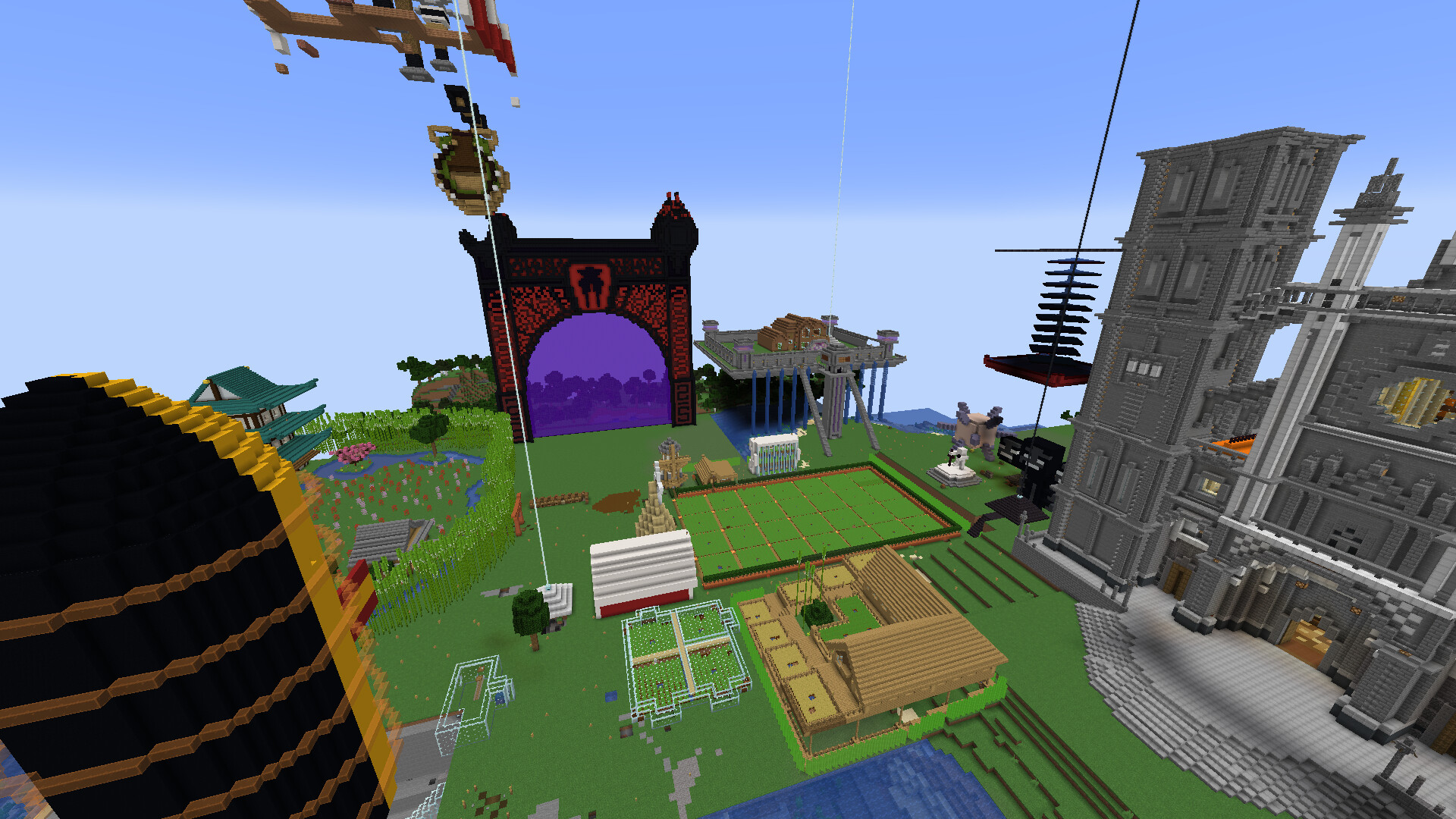 my world built with my friends Minecraft Map