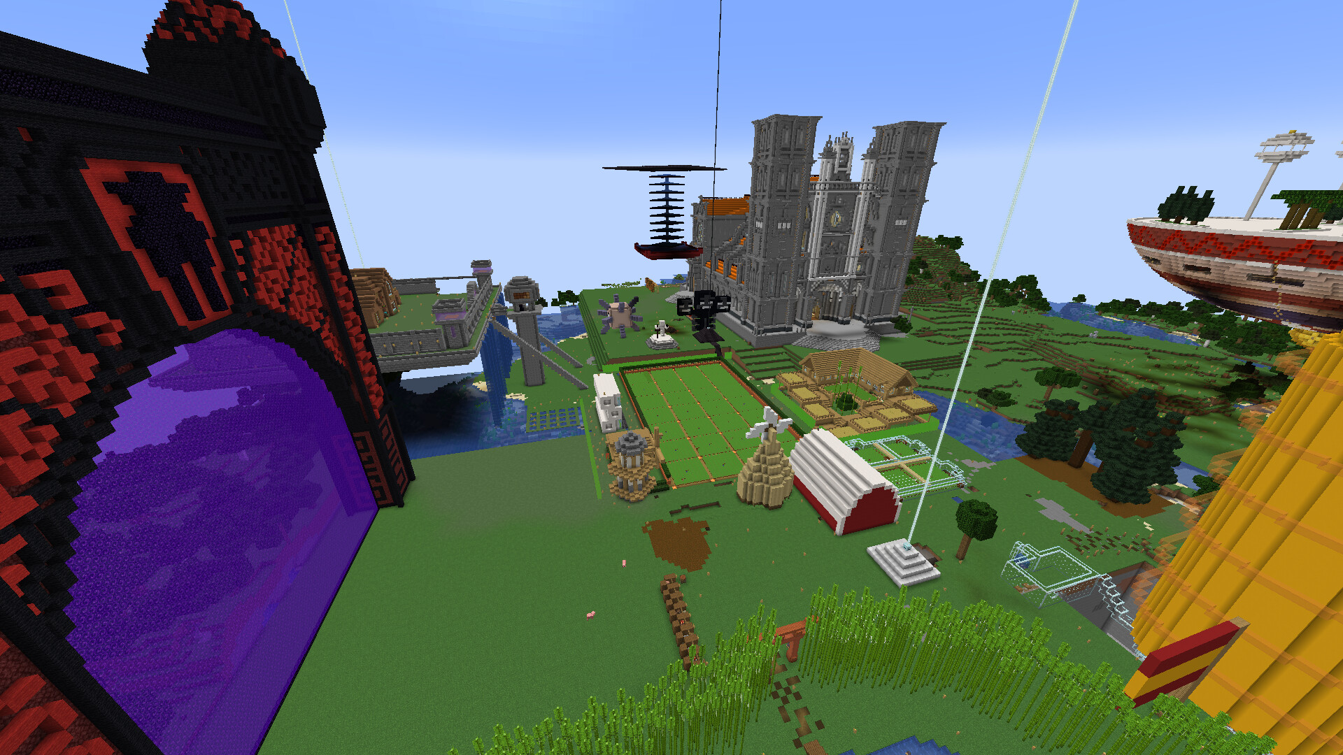 my world built with my friends Minecraft Map