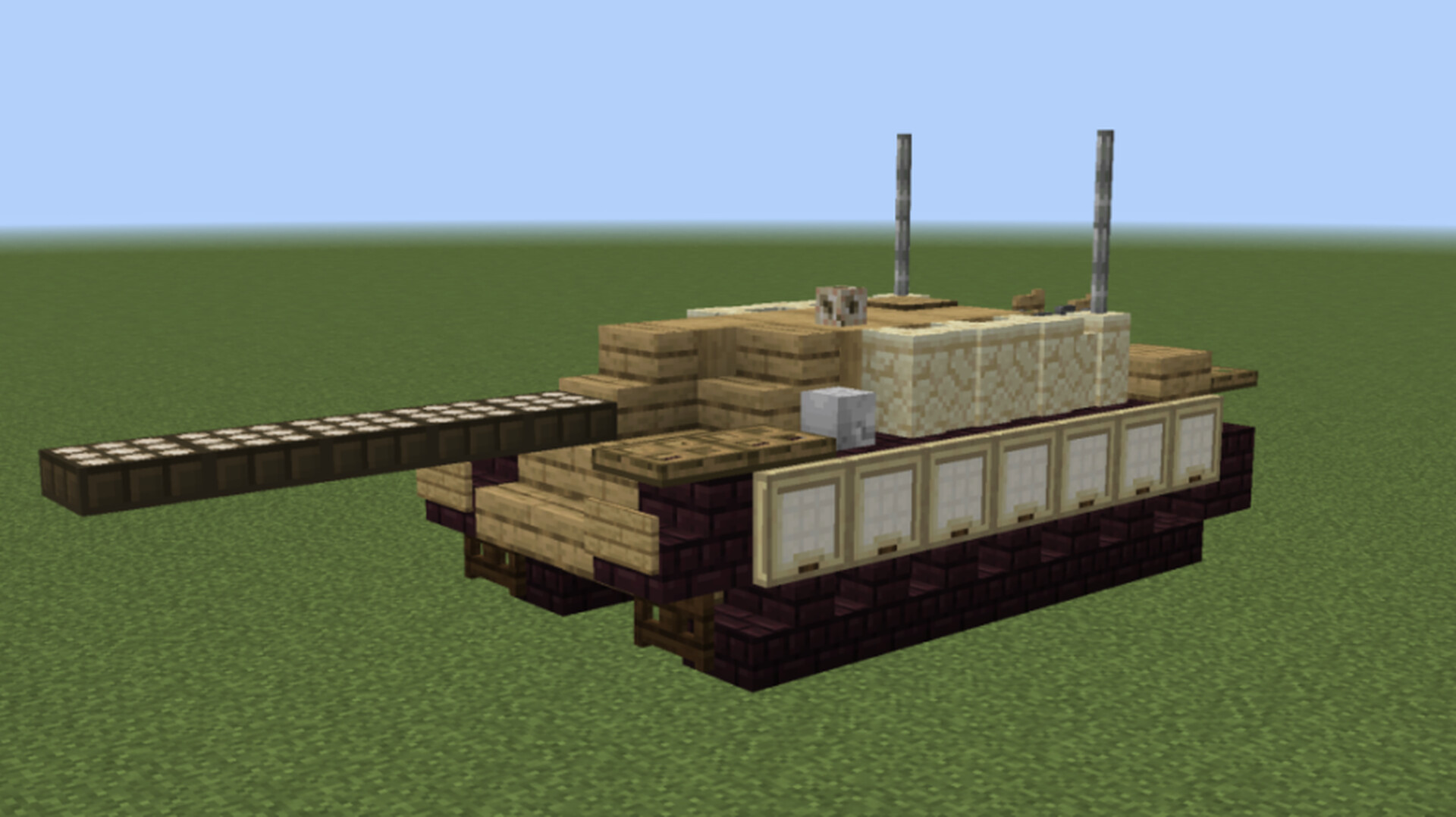 1.5:1 scale Panzer IV/70(V) Minecraft Map