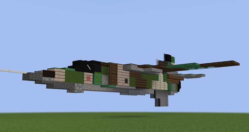 Mikoyan-Gurevich MiG-23 1.5:1 Minecraft Map